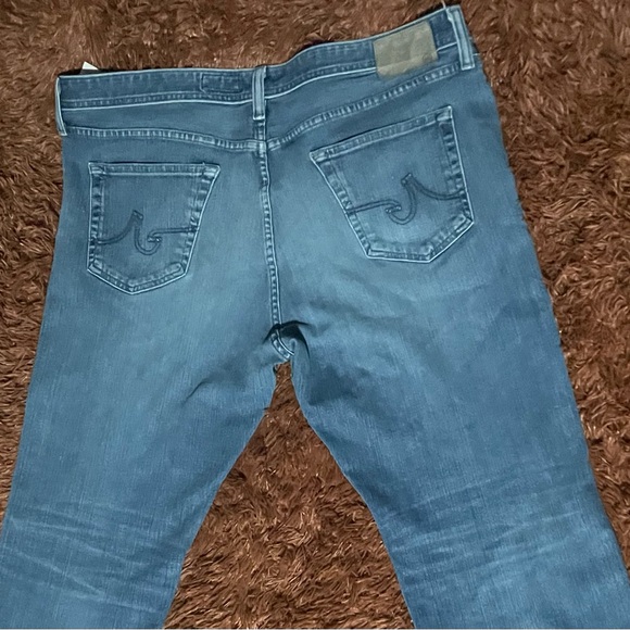 Jeans | Vintage Blue Jeans Baggy Huge Expensive Ag Jeans 4244 | Poshmark
